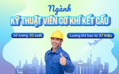 Du học nghề Đức ngành Kỹ thuật viên cơ khí kết cấu - Miễn học phí ...